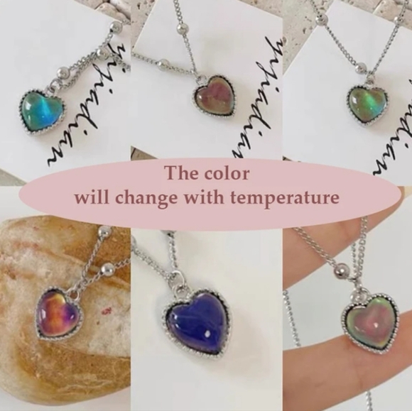 Tilly's | Jewelry | Mood Changing Necklace Color Changing | Poshmark